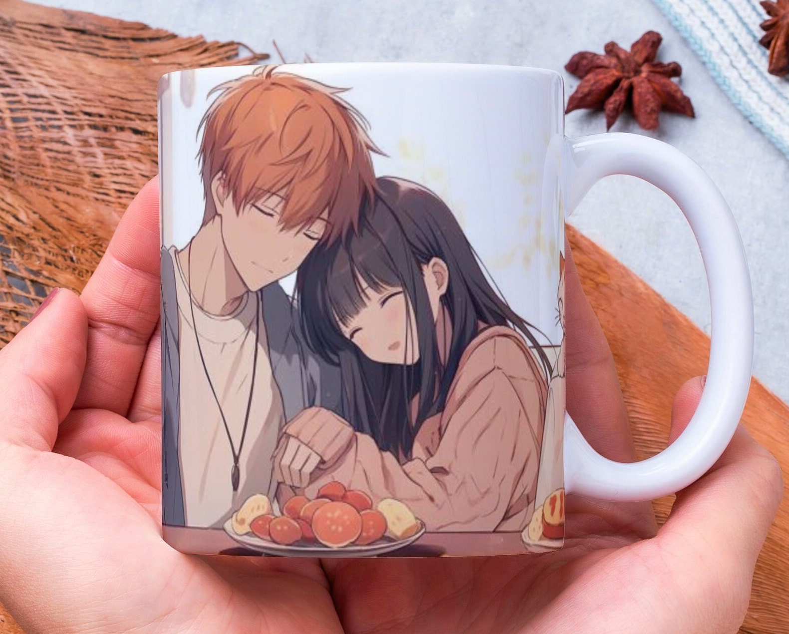 Fruits Basket Anime Mug Cute and Quirky Drinkware Unique Gift Idea Mug ...