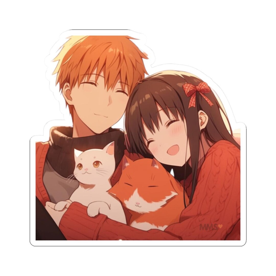 Fruits Basket Anime Sticker: Tohru, Kyo, Yuki - Glossy Vinyl Decal - Etsy