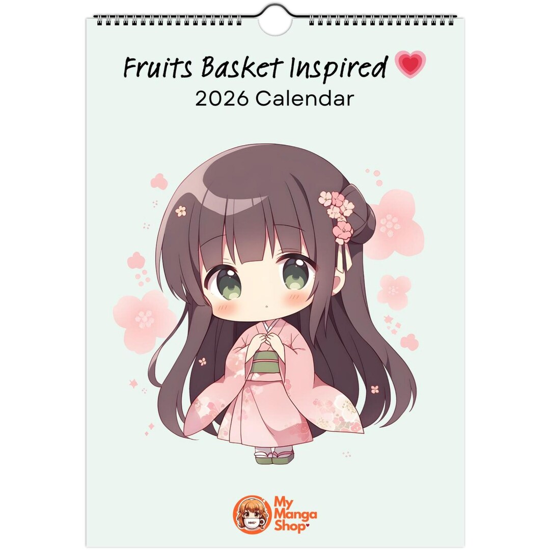 Fruits Basket Chibi 2026 Wall Calendar – A Year of Adorable Zodiac Fun ...