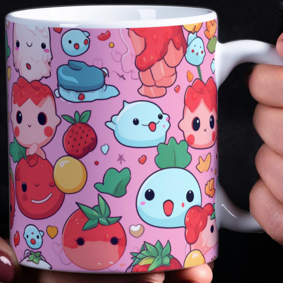 Manga Design Wrapped Around Kawaii Manga Design Japanese Art Valentines ...