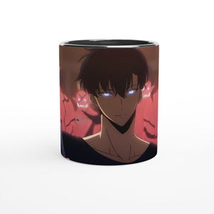 Solo Leveling Anime Inspired Mug Gift for Him Gift for Her Sung Jinwoo ...
