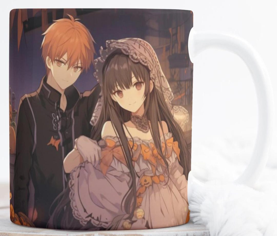 Fruits Basket Anime Mug, Tohru Honda Kyo Sohma Tohru and Kyo, Furuba ...