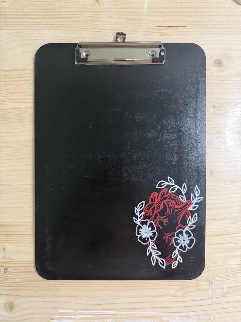 Custom Hand-painted Clipboard – Personalized Gift for Teachers, Nurses ...