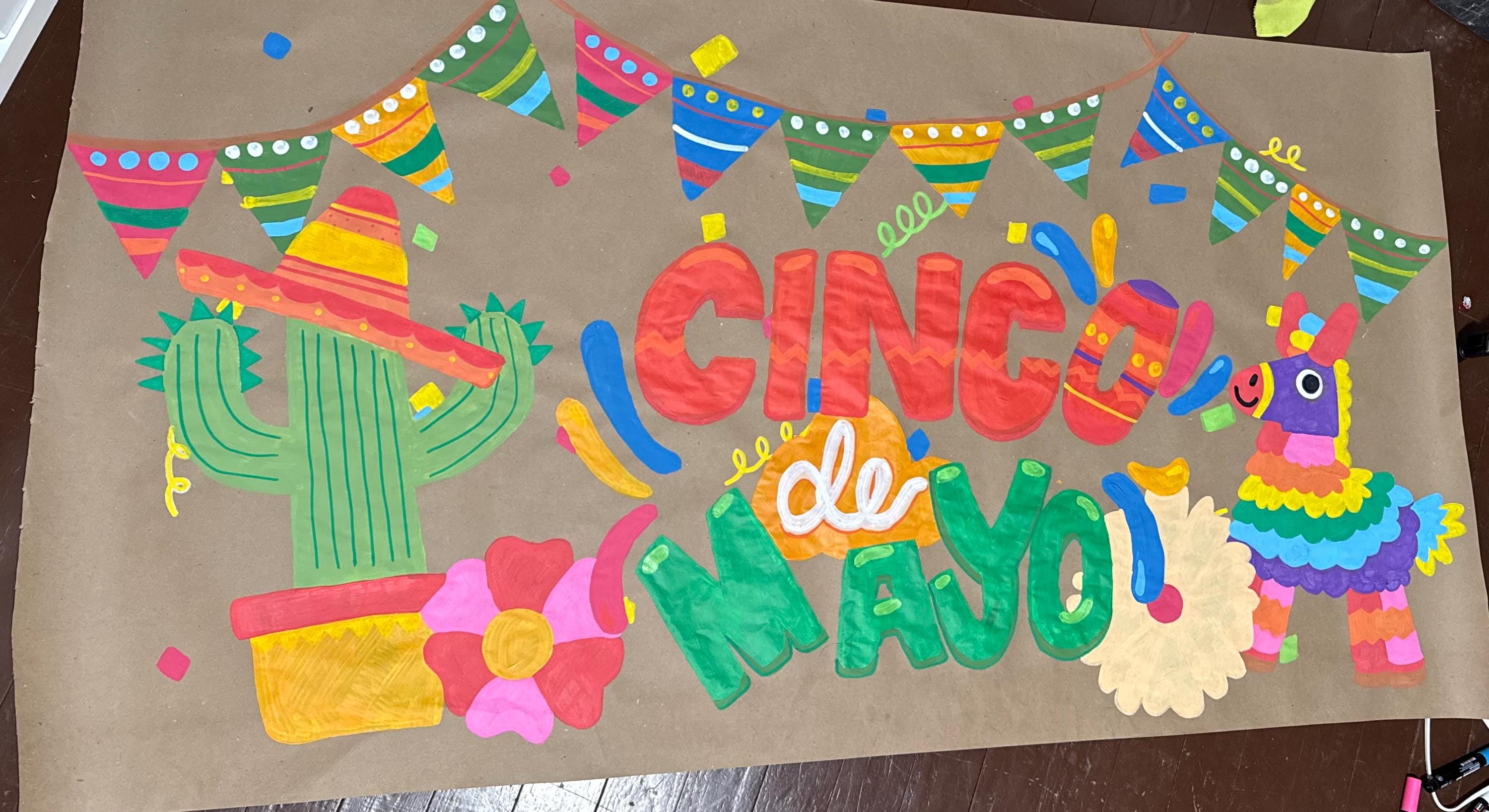 Personalized Hand-painted Event Signs on Brown Kraft Paper – Custom for ...