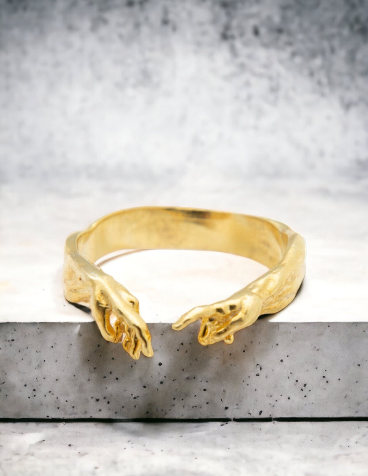 925 Sterling Creation of Adam Ring,art Jewellery,renaissance Jewelry ...