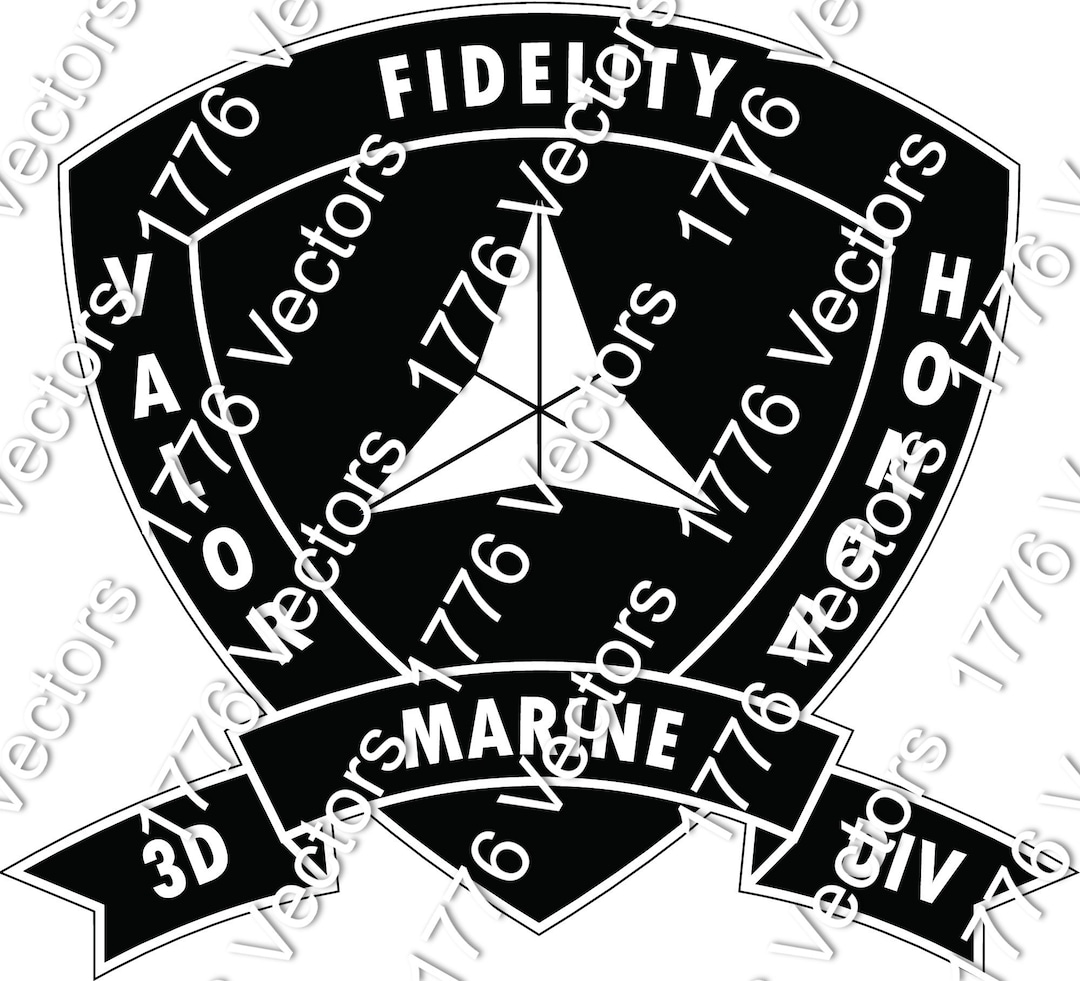 3rd Marine Division Emblem Vector File AI, EPS, Dxf, Jpg, Png, Pdf, Svg ...