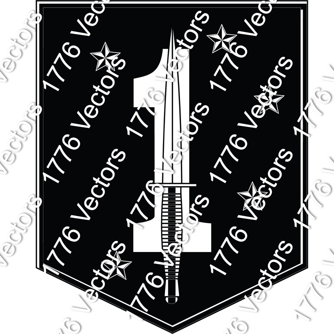 1st Marine Special Operations Battalion Emblem Vector File AI, EPS, Dxf ...