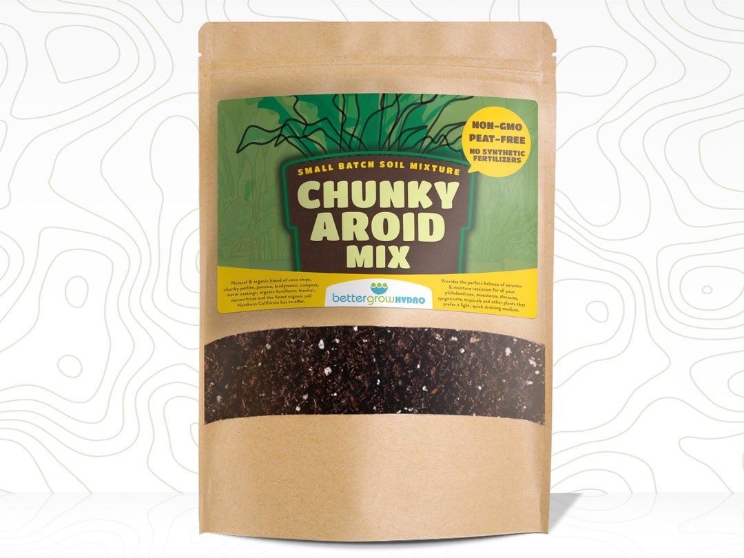 CHUNKY Aroid Mix - 1 Cu Ft - an Artisanal Mix for Philodendron ...