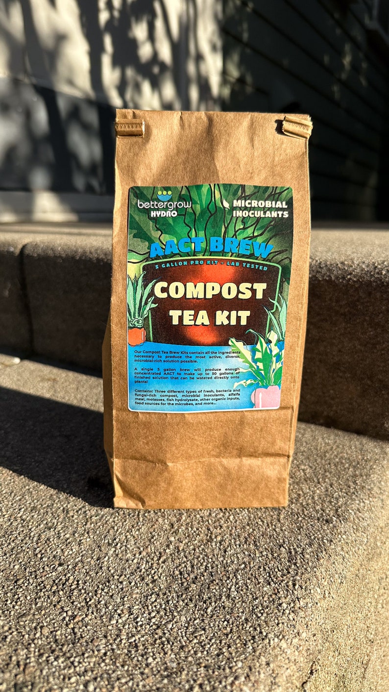 Biogrow Brewer - AACT Compost Tea Brewer - Includes Compost Tea Brew ...