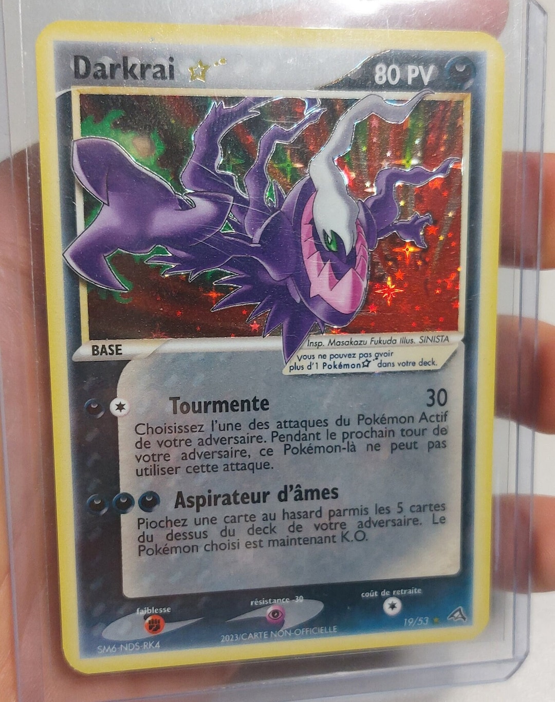 Darkrai Gold Star [FR] - Etsy