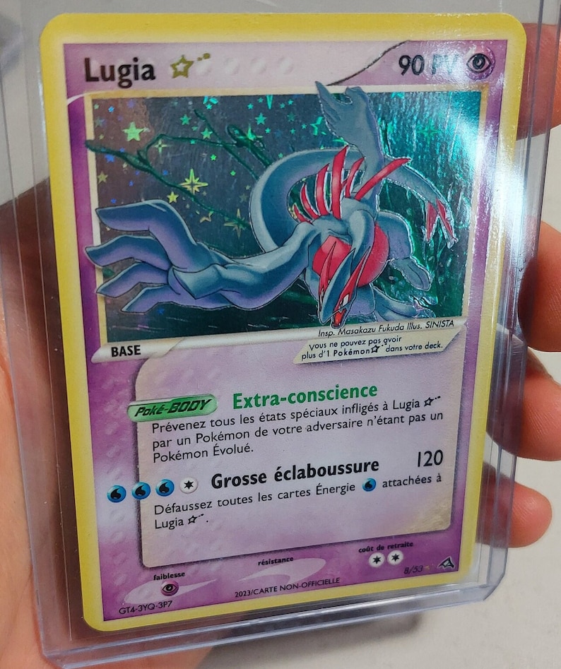 Lugia Gold Star [FR] - Etsy