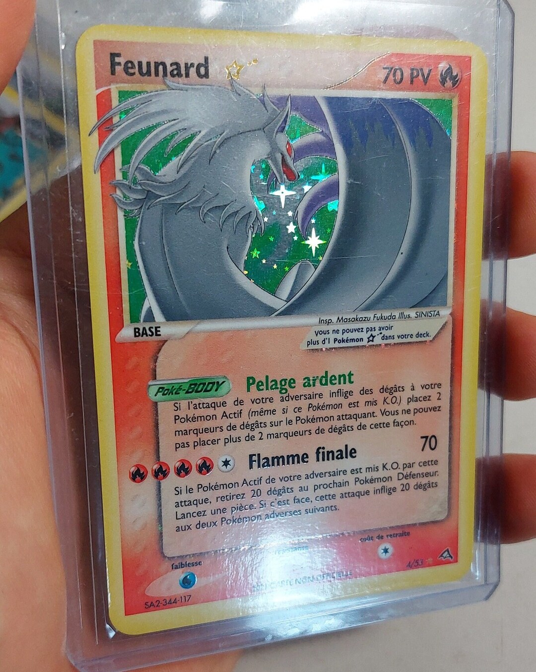 Ninetales Gold Star FR Ninetales Gold Star - Etsy