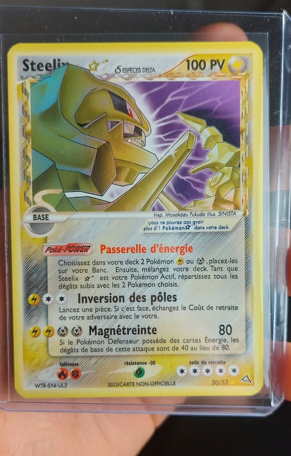 Pokemon Steelix Card