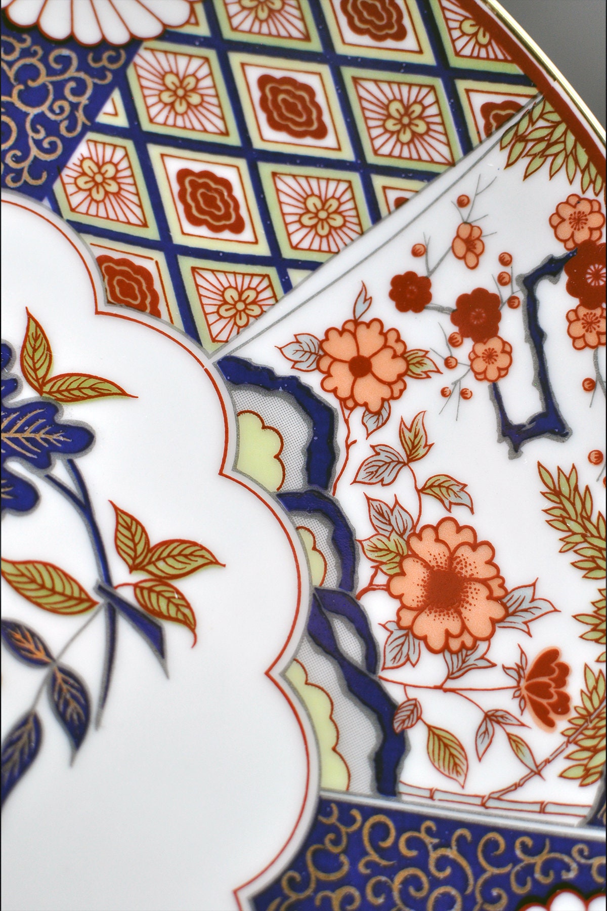 Vintage MIZUKO Style Japanese Porcelain Decorative Plate 12 - Etsy