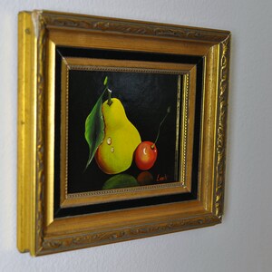 Pair of Vintage 1970s Mid-century Still Life Framed Oil Paintings by ...