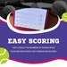TENNIS SCORING NOTEPAD & Pen, Tennis Score Keeper, Cute Tennis Racket ...