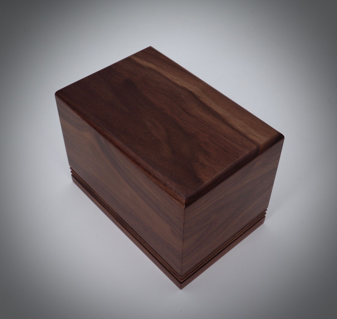 Urn 175 Cubic Inch Solid Walnut Wood #SW-786 - Etsy