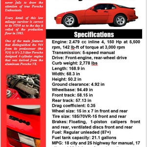 Show Car Build Sheet Template, MS Word & PDF Format, Display Pictures ...