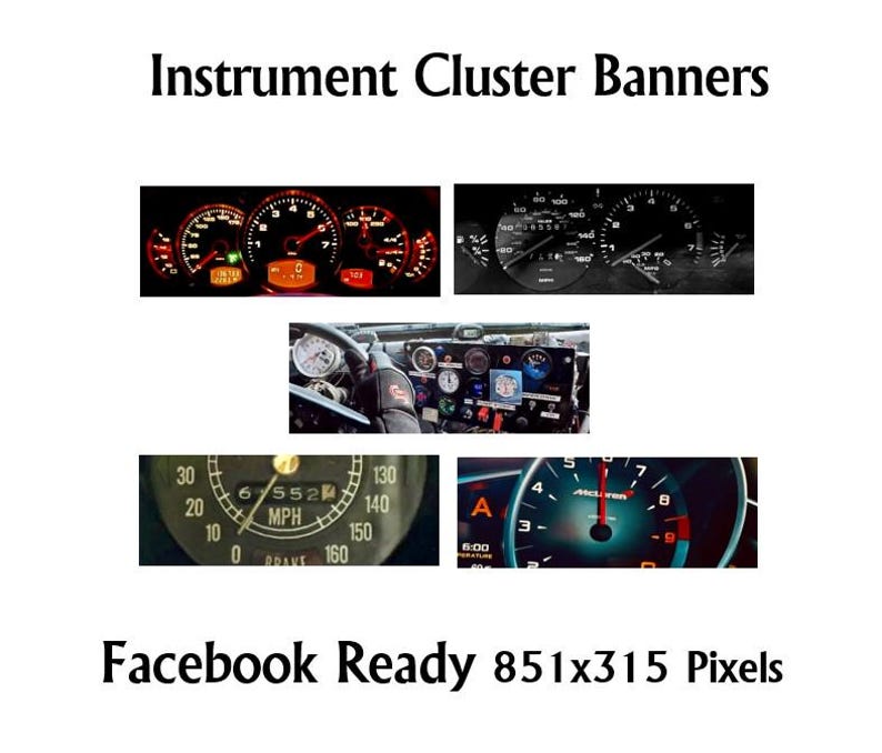 5 Iconic Instrument Cluster Banner Images, 5 High Quality Images (851 X ...