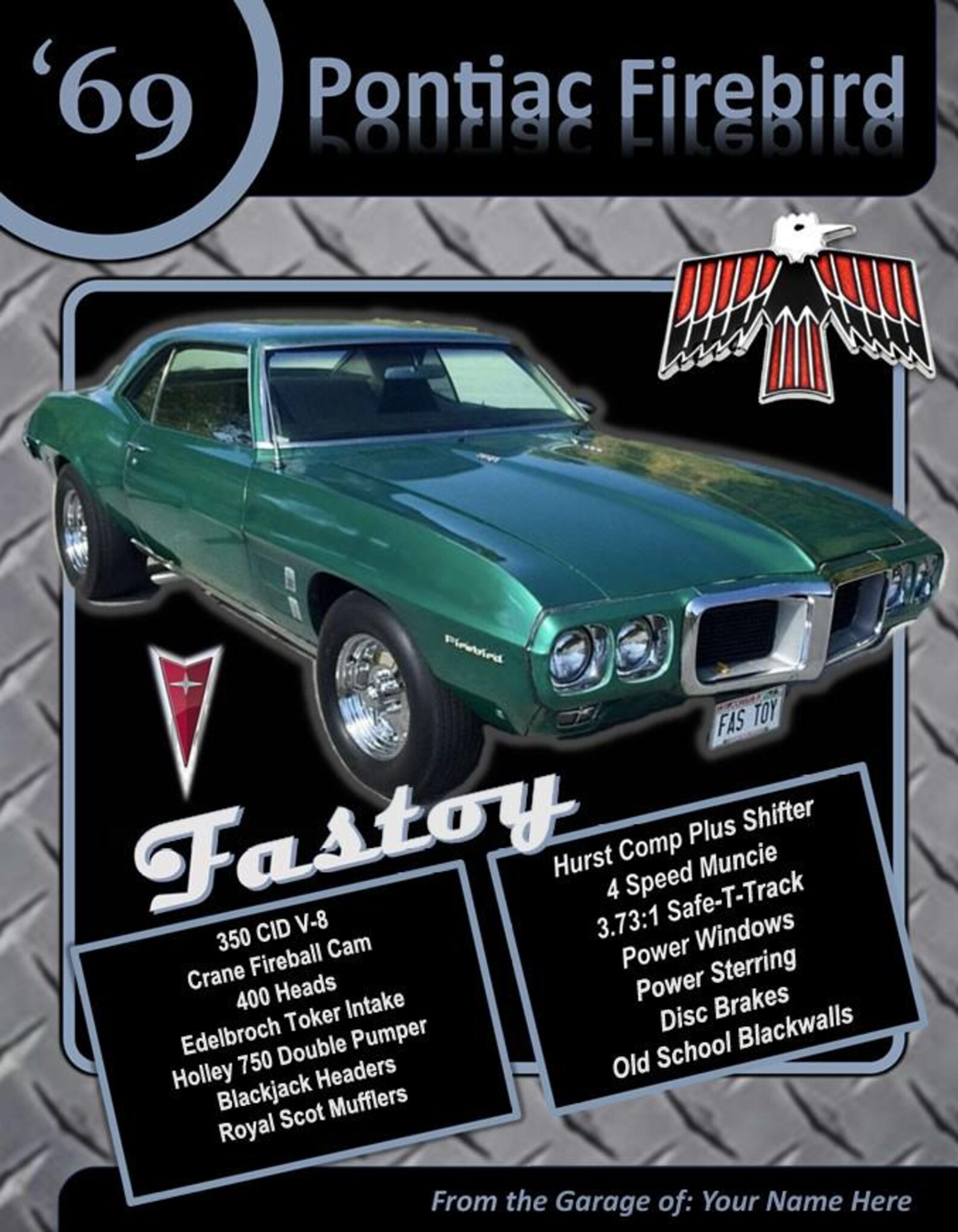 Show Car Build Sheet Template, MS Word & PDF Format, Display Pictures ...