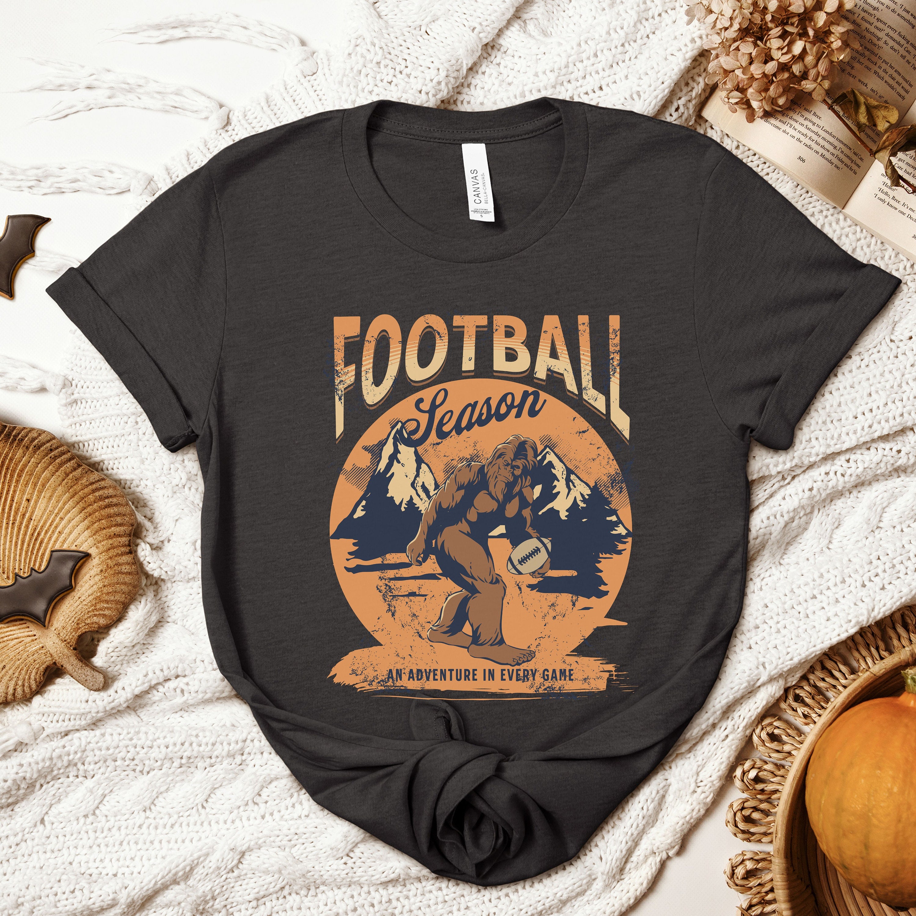 Bigfoot Football, Bigfoot Shirt, Football Shirt, Sasquatch Shirt ...