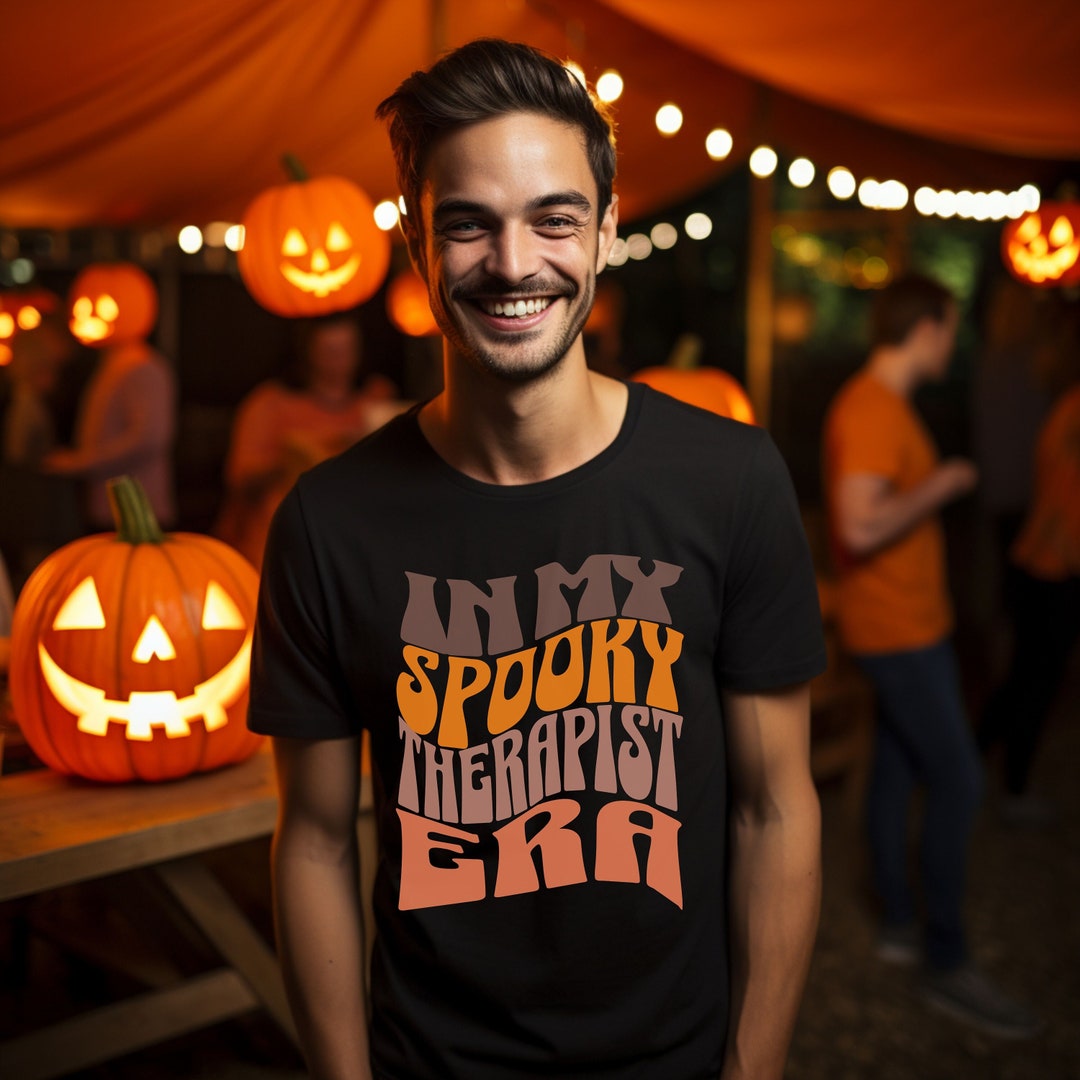 In My Spooky Therapist Era, Therapist Shirt, Halloween Therapist ...