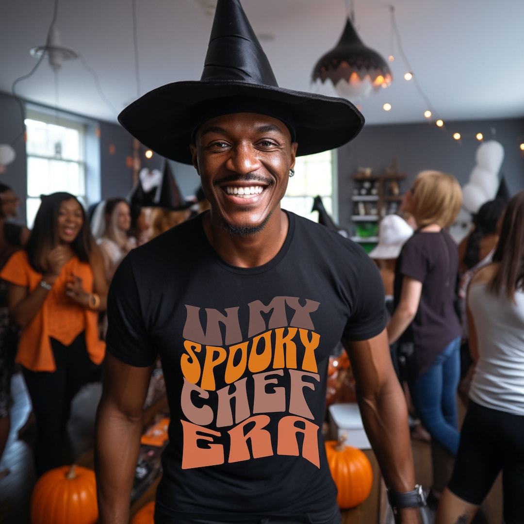In My Spooky Chef Era, Chef Shirt, Halloween Chef, Chef Gift, Gift for ...
