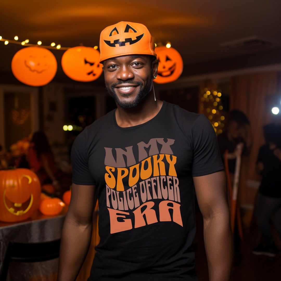 In My Spooky Police Officer Era Police Officer Shirt - Etsy