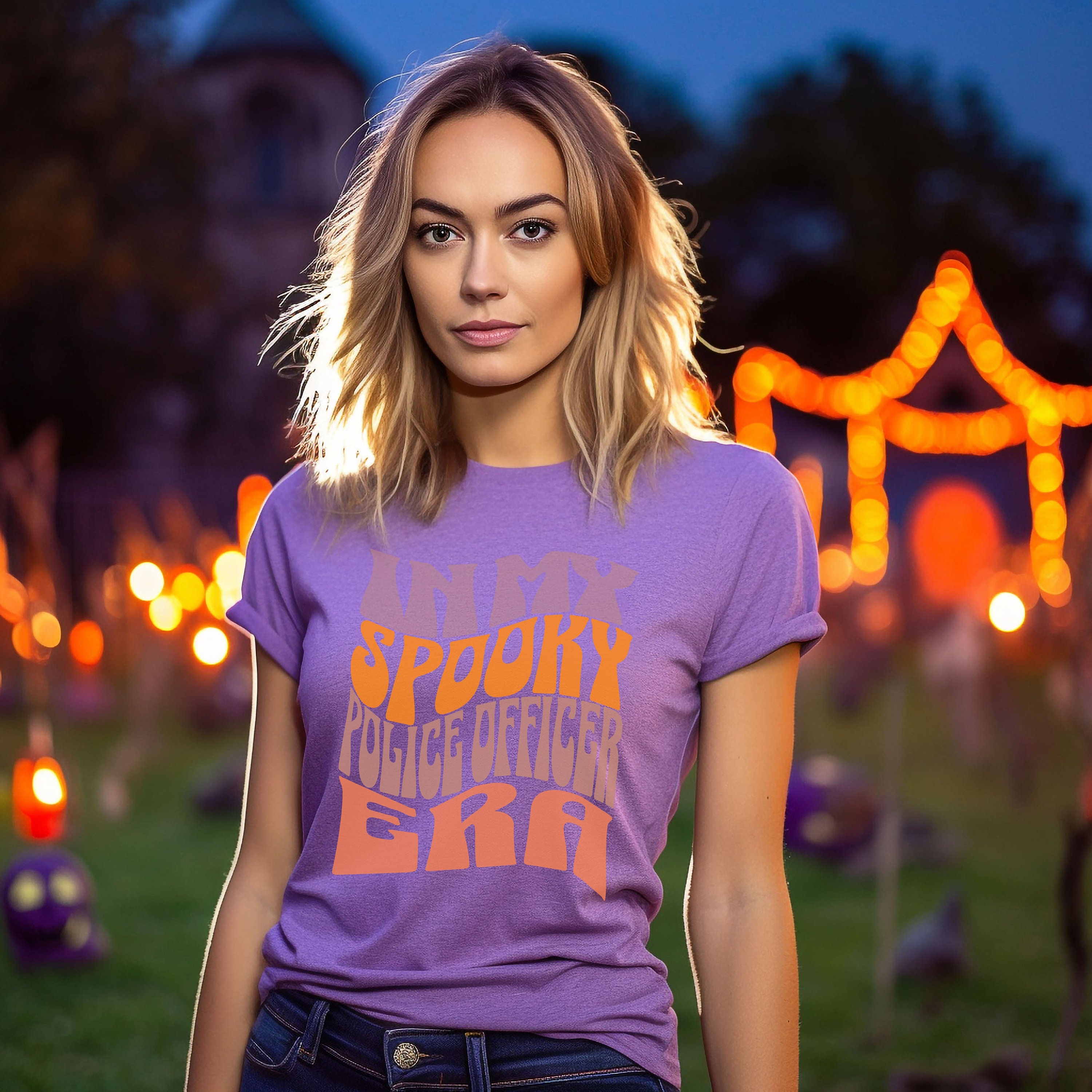 In My Spooky Police Officer Era Police Officer Shirt - Etsy