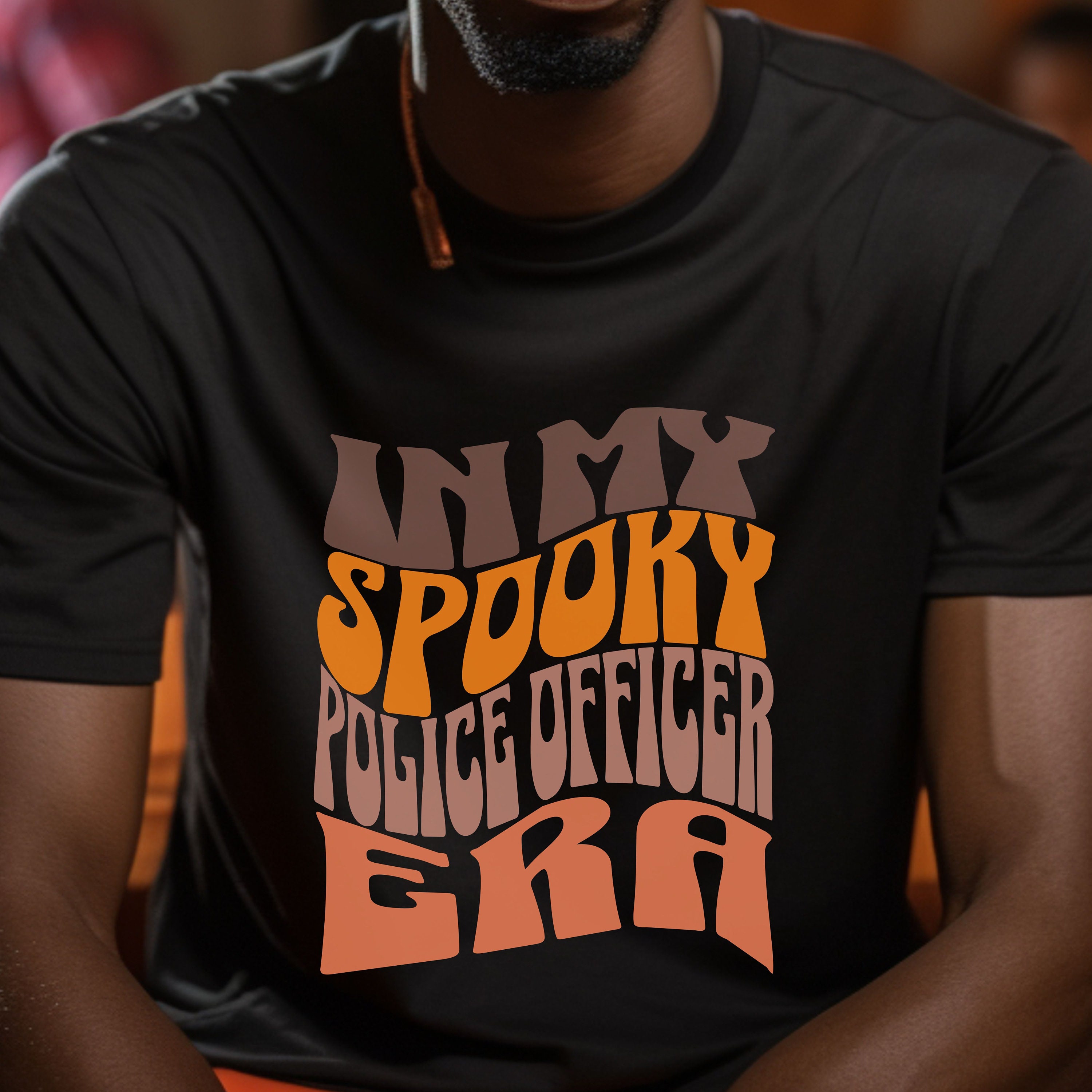 In My Spooky Police Officer Era Police Officer Shirt - Etsy