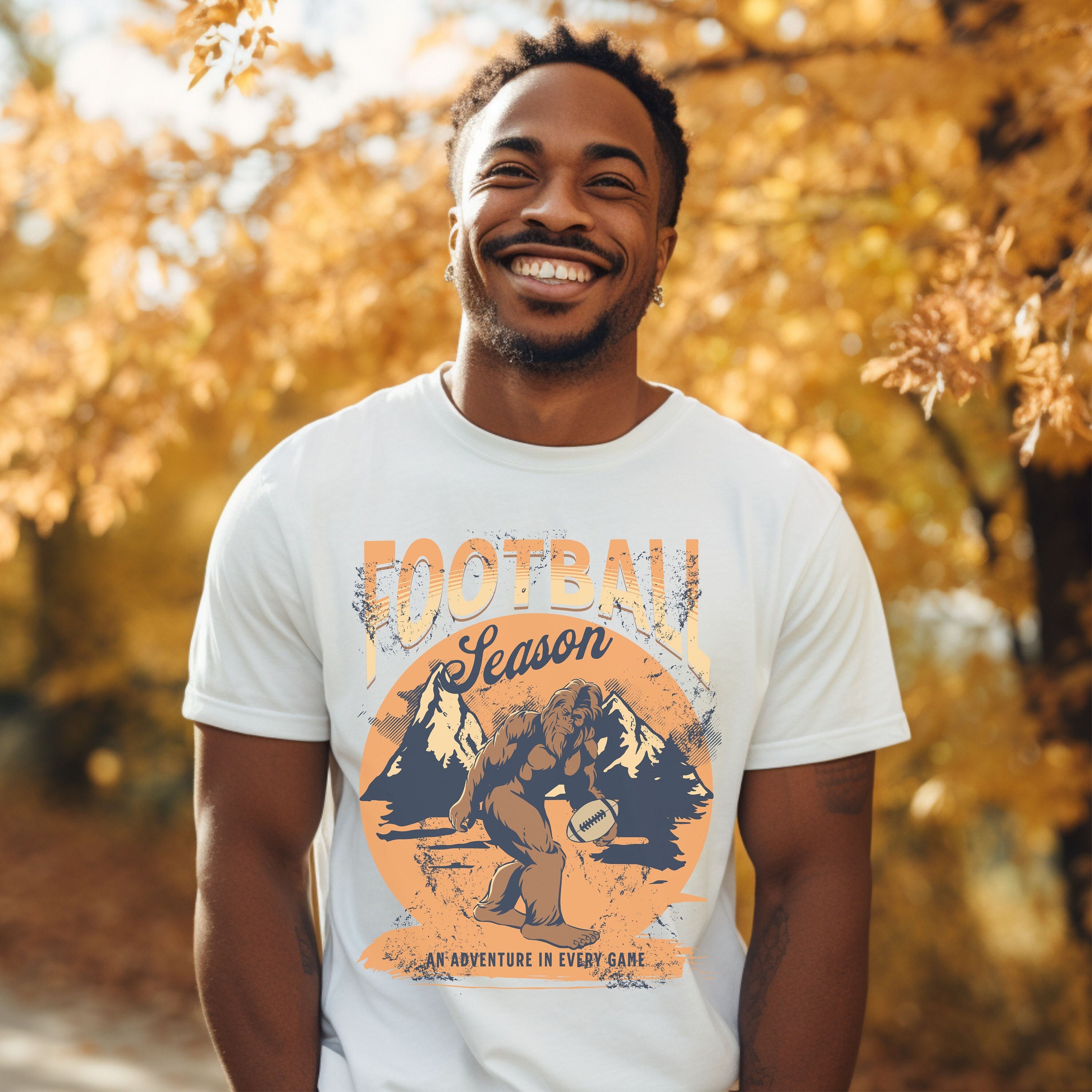 Bigfoot Football, Bigfoot Shirt, Football Shirt, Sasquatch Shirt ...