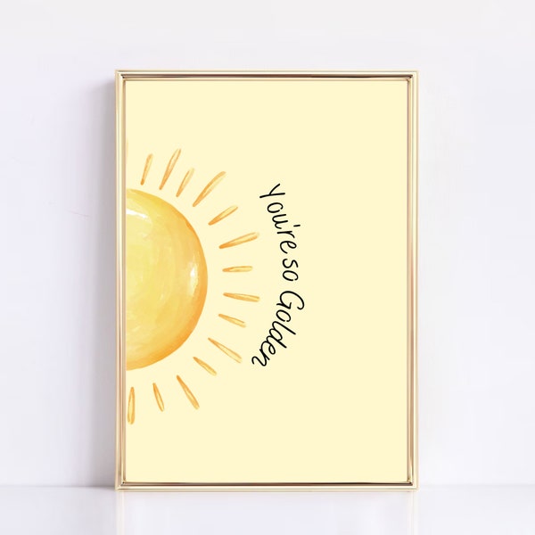 Golden Harry Styles - Etsy