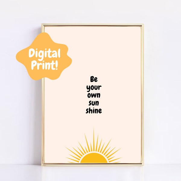 Your Own Sunshine - Etsy