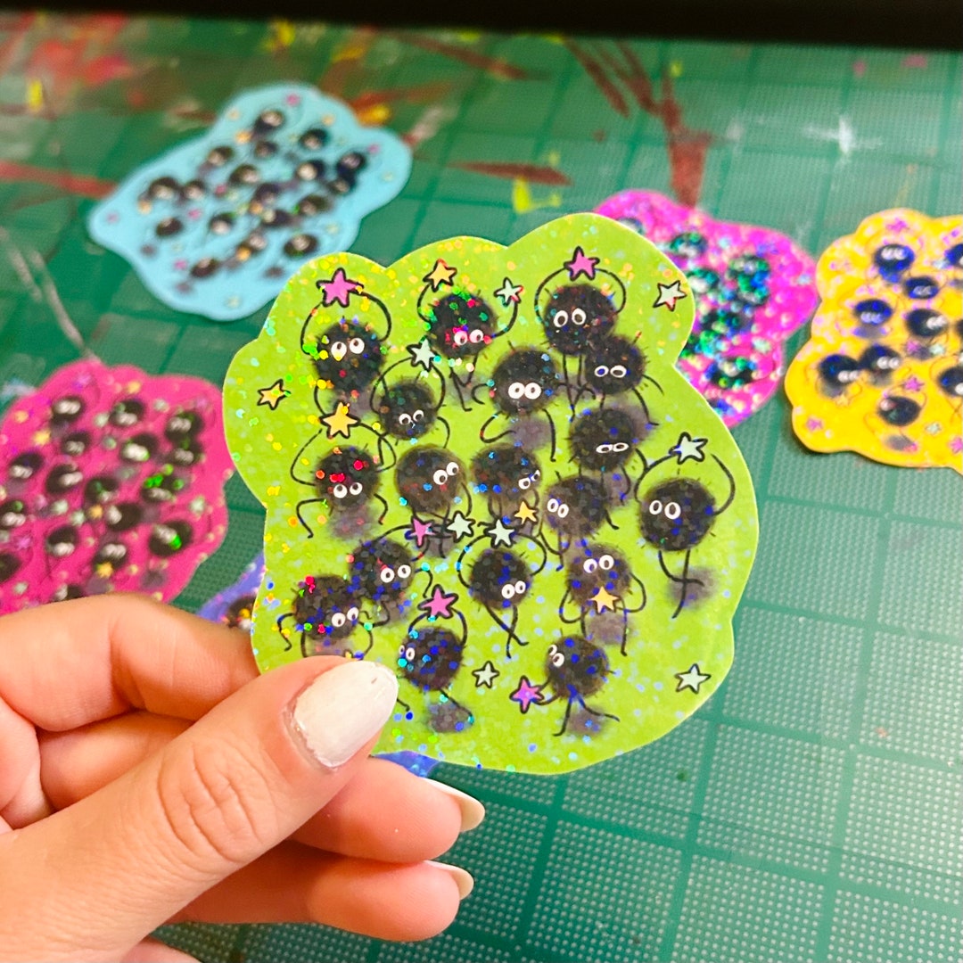 Studio Ghibli - Soot Sprites Stickers - Etsy