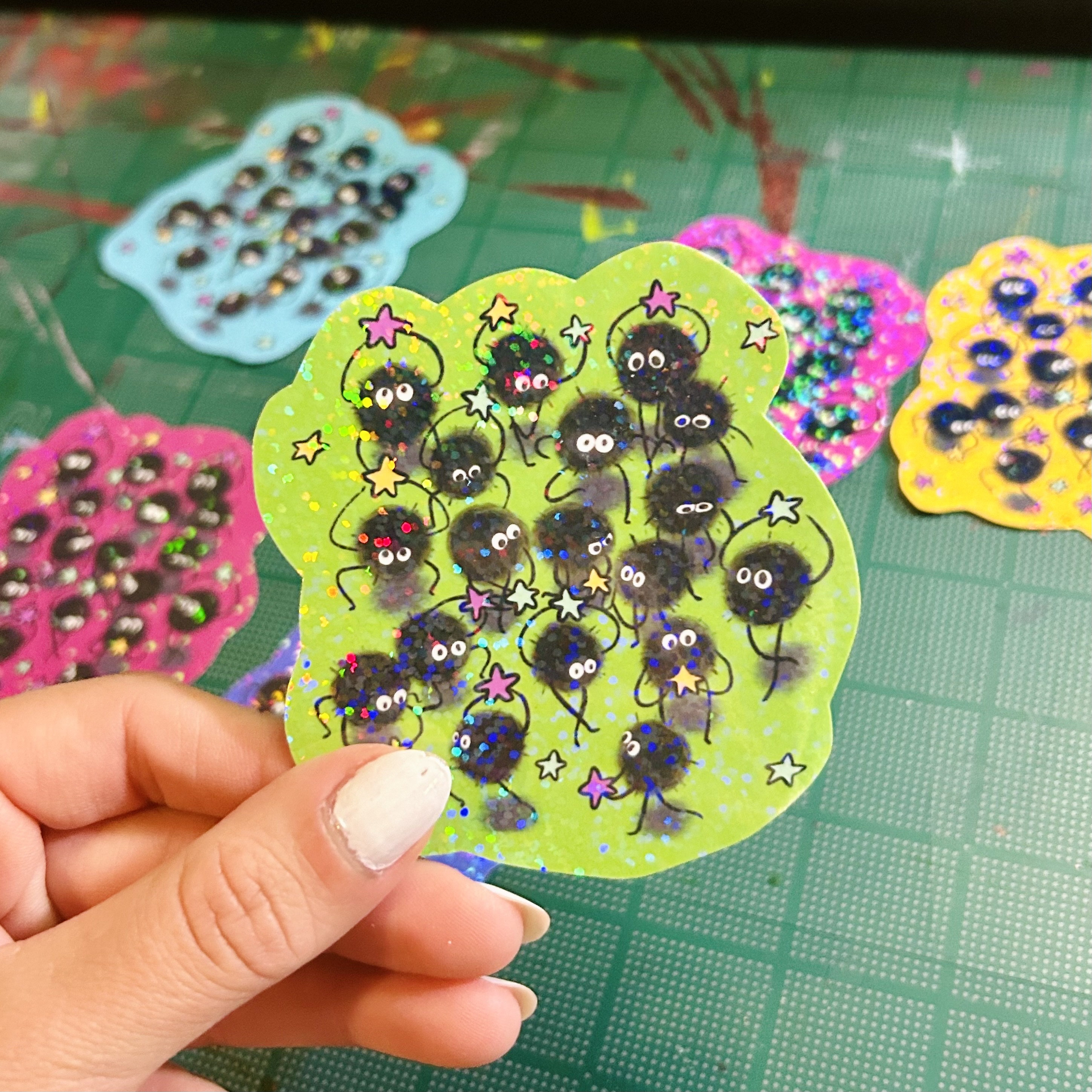 Studio Ghibli - Soot Sprites Stickers - Etsy