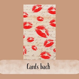 Love Letters Oracle Printable Cards Deck, Romantic Messages Reading ...