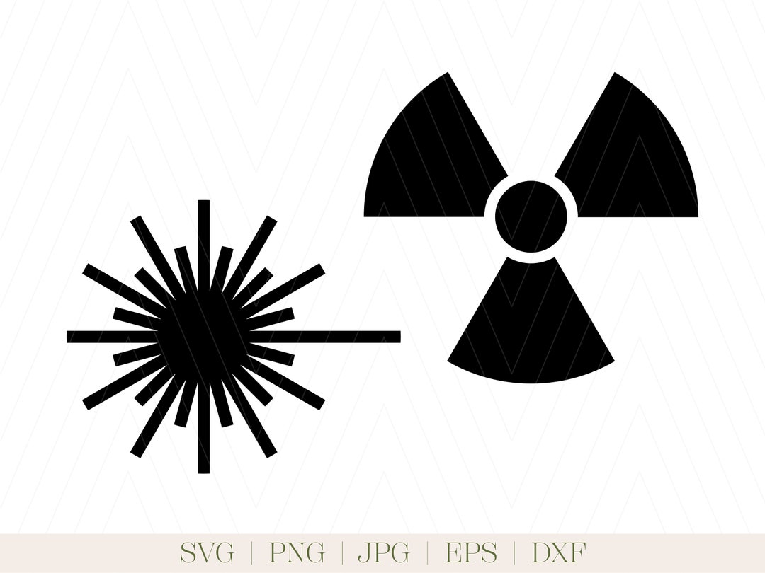 Laboratory Warning Symbols SVG Jpg Png Dxf Eps Cut File Clip Art Design ...