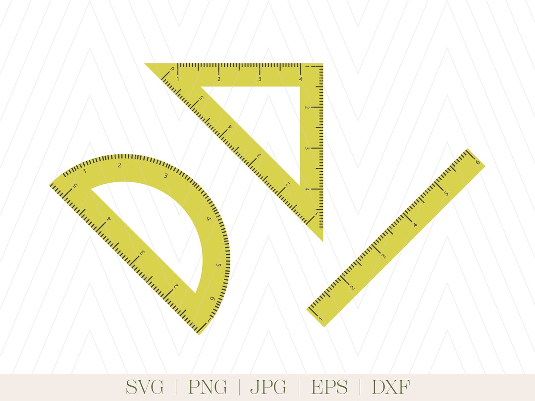 Rulers SVG Jpg Png Dxf Eps Cut File Clip Art Design Assets Silhouette ...