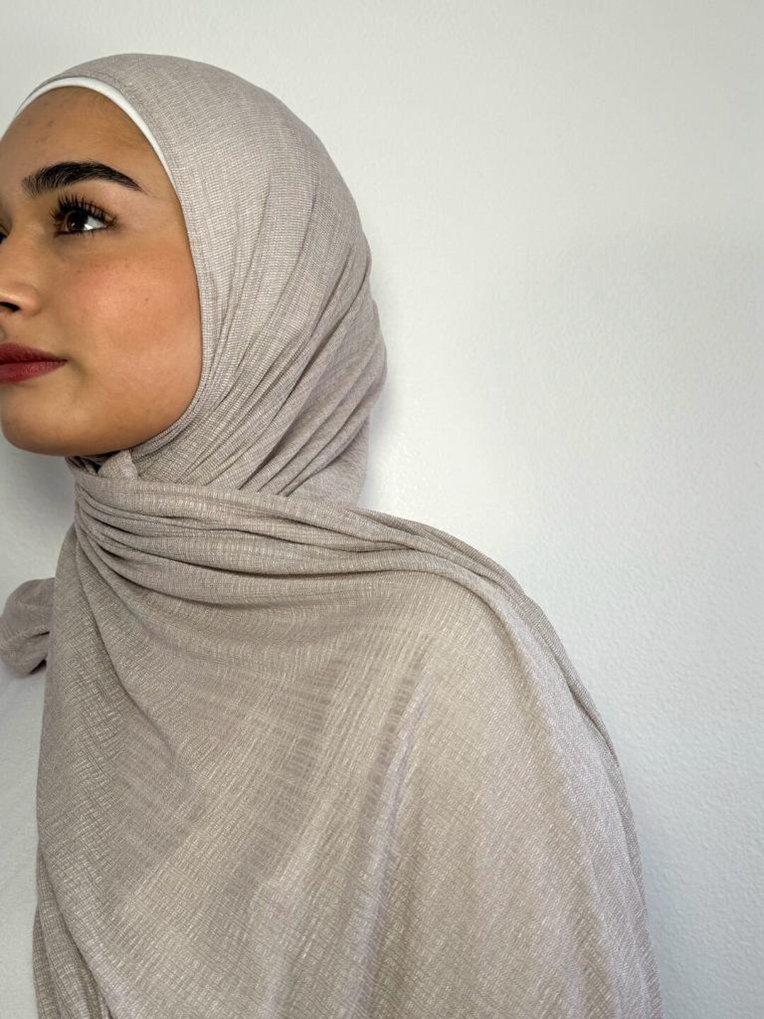 Premium Quality Cotton Kuwaiti Hijab, Hijab Scarf, Jersey Hijab, 100% ...