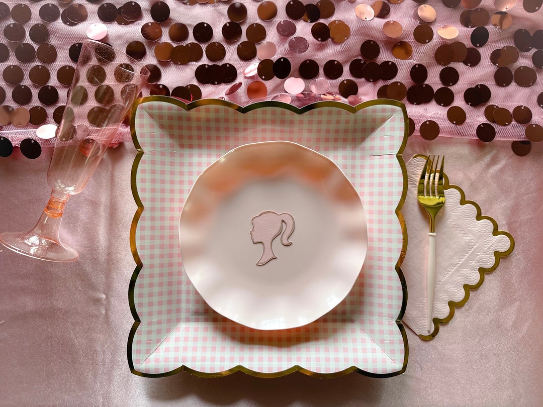Barbie Party Table Settings Everything You Need to Set Your Tablescape ...