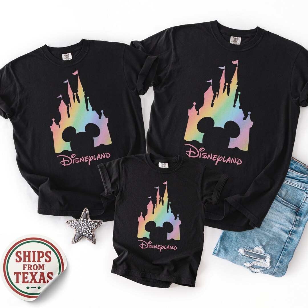 Comfort Colors® Disney Family Shirt, Disney Shirt for Women, Disney ...