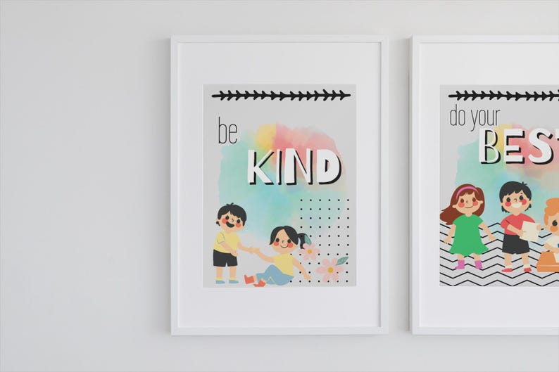 Classroom Rules Preschool, Digital Classroom Rules Posters, Printable ...