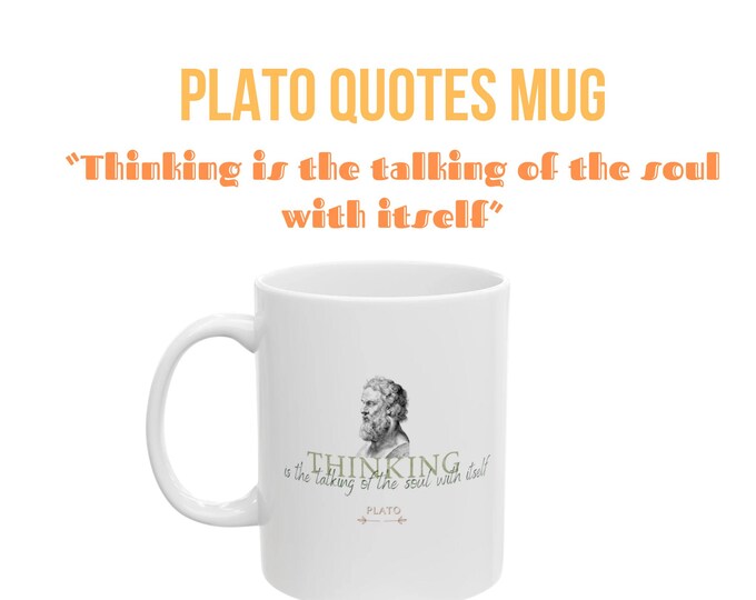 Plato Greeting Card, Yoga Card, Philosophy Card, Plato Quote, Plato Art ...