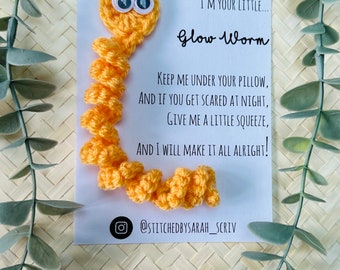 Worry Worm Crochet Mental Health Aid - Etsy UK