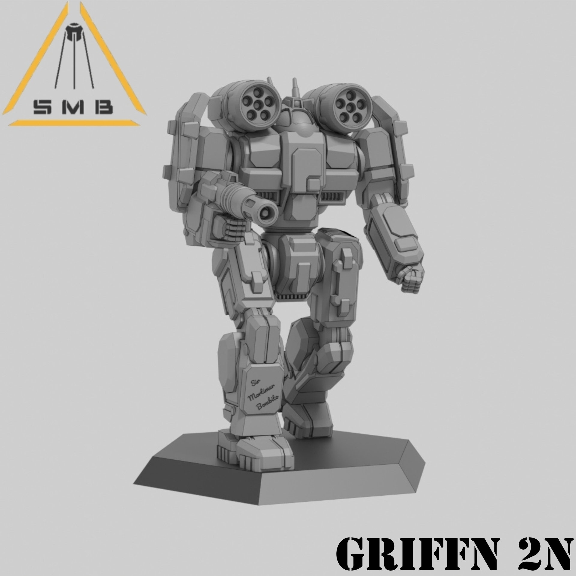 Griffin 2N Alternate Battletech Miniature Mechwarrior Sir Mortimer ...
