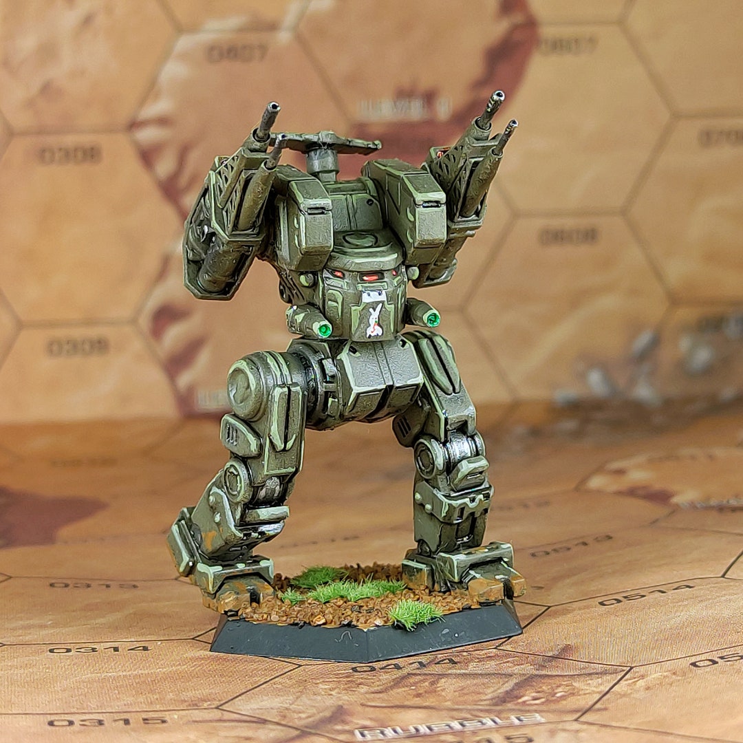 Jagermechan / Jagermech Alternate Battletech Miniature Mechwarrior Sir ...
