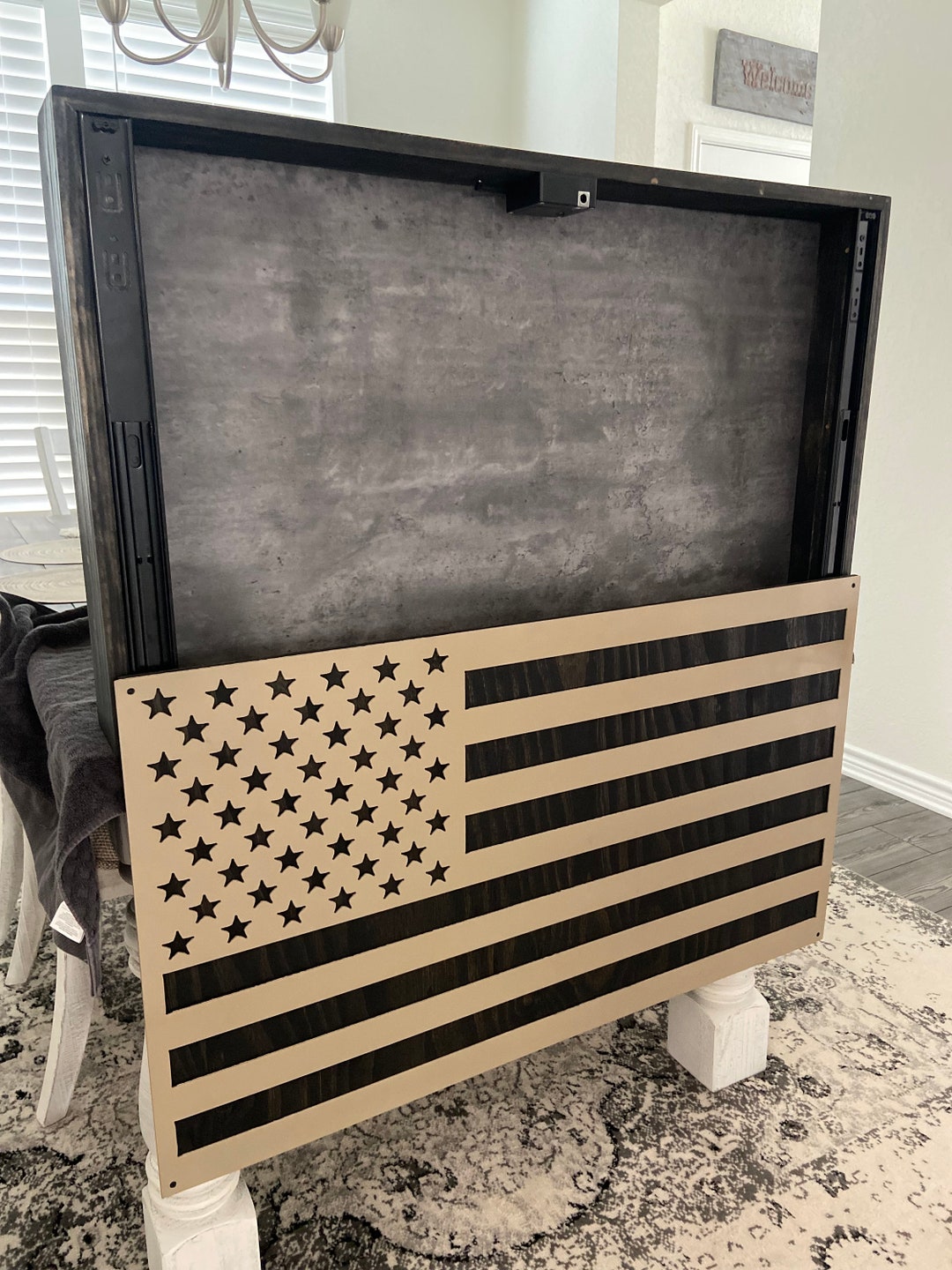 Hanging Gun Concealment Box - Etsy