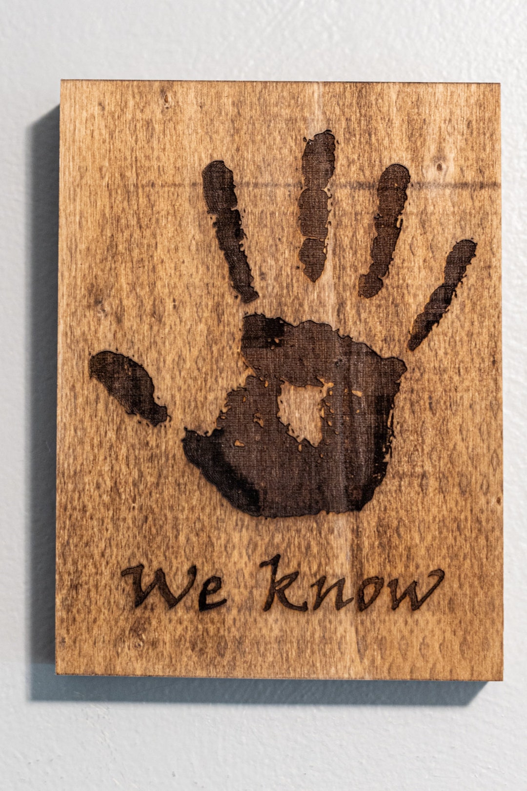 Dark Brotherhood we Know Plaque Laser Engraved Wood - Etsy