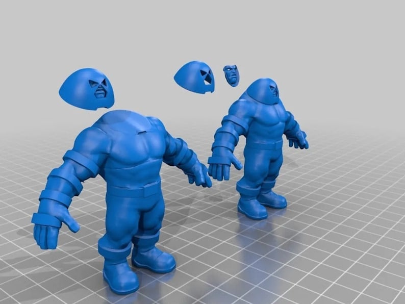 Juggernaut (marvel Comics) High Quality STL File - Etsy