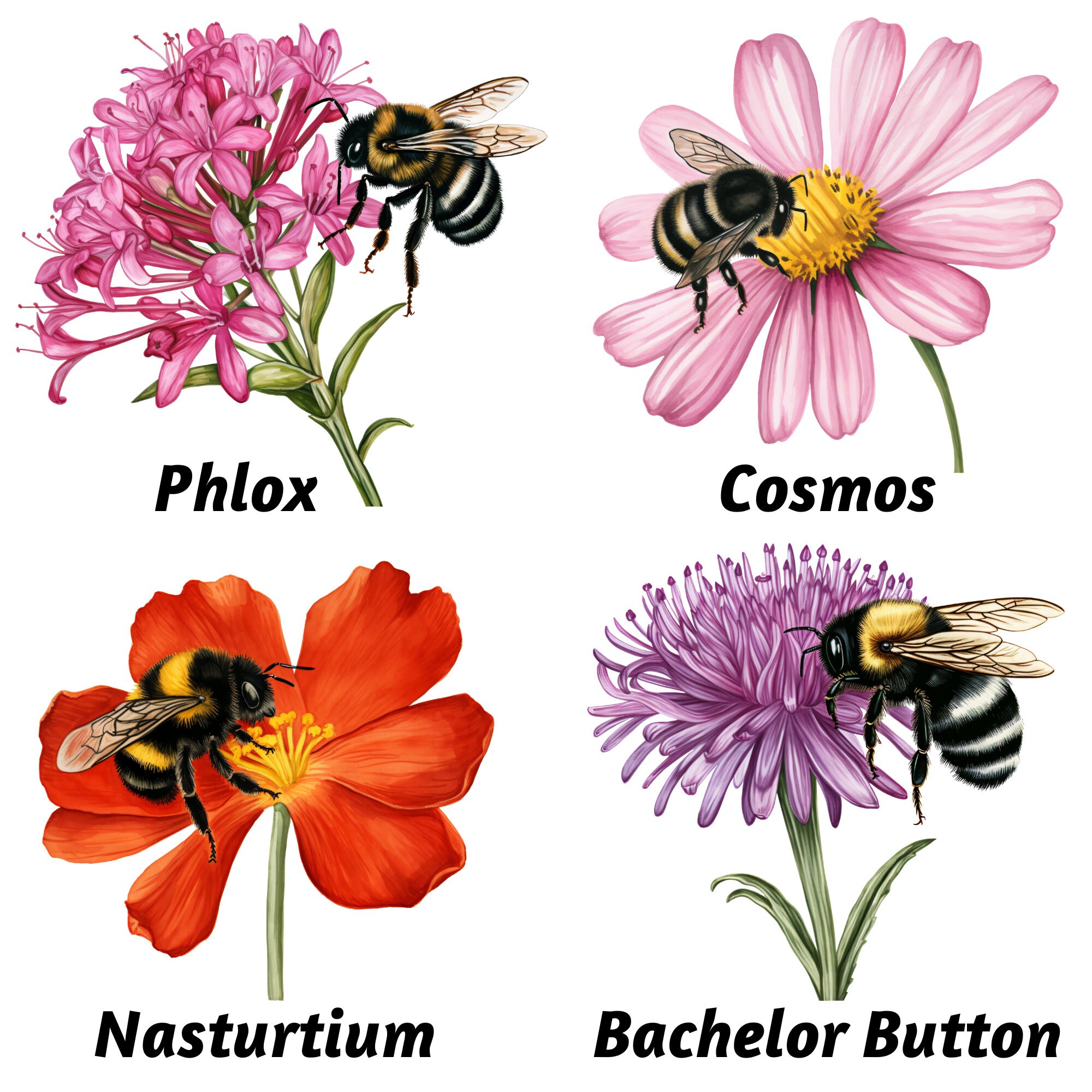 Busy Bees Clipart 20 High Quality Images Featuring Bees and Garden ...